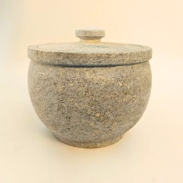 900 ML - 1 Liter Soapstone Curd Pot | Traditional Storage for Fresh, C ...