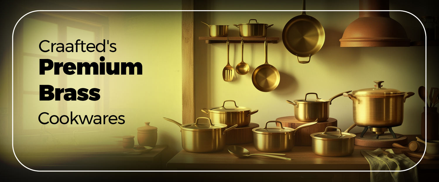 Brass Cookware | Buy Online | craafted.in